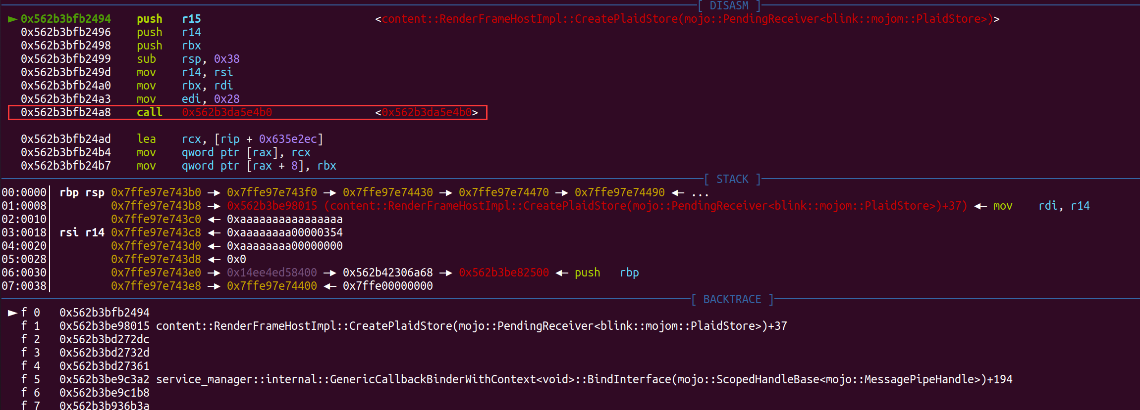 Plaid CTF 2020 Mojo | ylzs