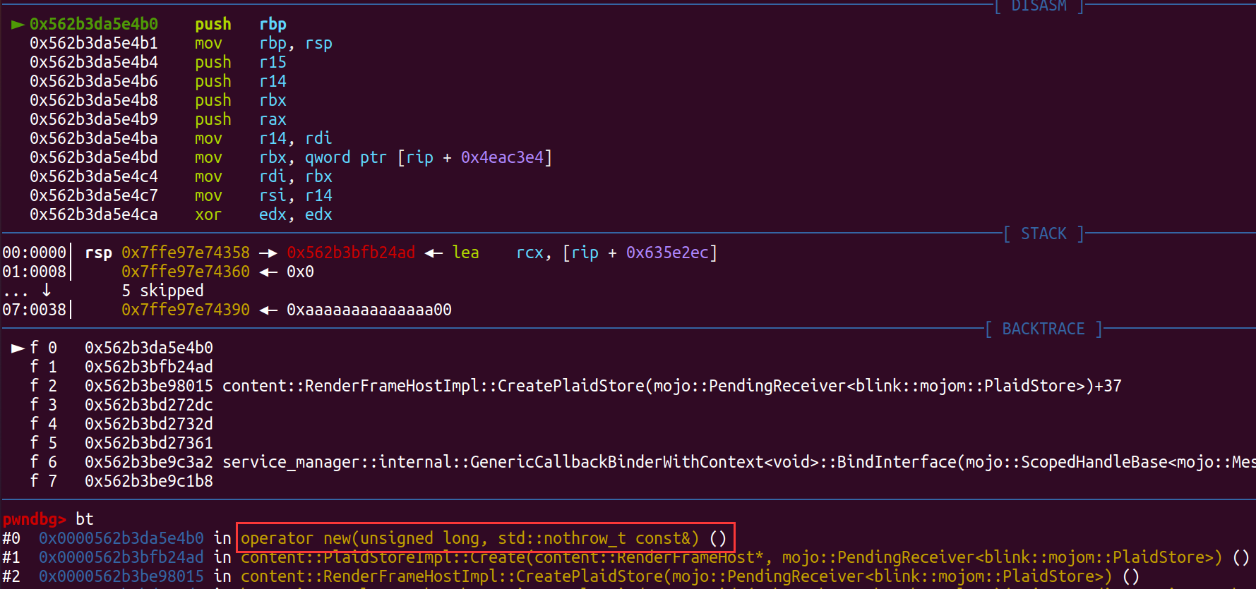 Plaid CTF 2020 Mojo | ylzs